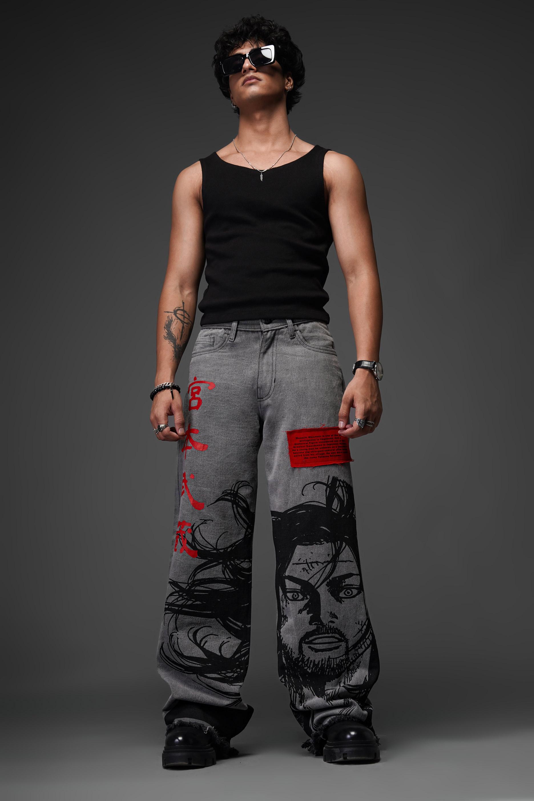 Invincible - Loose Fit Denim Jeans – Sagacity international